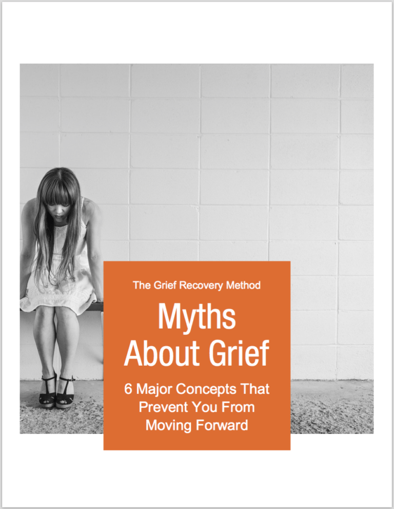 Myths About Grief - Transcending Grief